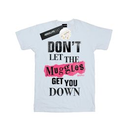 Harry Potter - "Muggles" T-Shirt f&uuml;r Damen (Wei&szlig;)