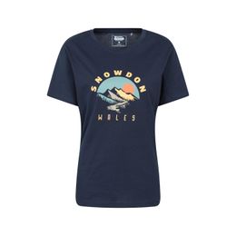 Mountain Warehouse - "Snowdon" T-Shirt f&uuml;r Damen kurz&auml;rmlig (Marine)