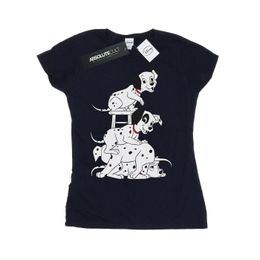 Disney - "101 Dalmatians Chair" T-Shirt f&uuml;r Damen (Marineblau)