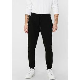 Only & Sons Only & Sons Herren ONLY & SONS Sweathose &raquo;ONSCERES LIFE SWEAT PANTS&laquo; schwarz L, N-Gr
