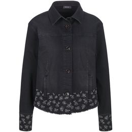 Basler - Jeansjacke, denim, Gr. 44 / L - Baumwolle
