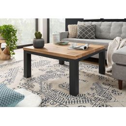 Couchtisch Wildeiche 90x90x45 natur ge&ouml;lt VILLANDERS #129