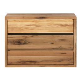 Kommode Wild-/Zerreiche 105x45x75 natur ge&ouml;lt MONTREUX LUX #133