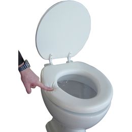 WC-Sitz ADOB "Soft", wei&szlig;, B:36,5cm L:44cm, Duroplast, WC-Sitze, gepolstert aus Schaumstoff