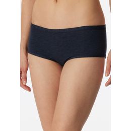 Panty Schiesser "Personal Fit", Damen, Gr. S, blau (nachtblau), Single Jersey, Obermaterial: 55% Viskose, 25% Polyester, 20% Elasthan, Unterhosen Panty, Lurex-N&auml;hte, atmungsaktiv, Single Jersey, ohne st&ouml;rende Seitenn&auml;hte