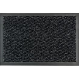 Astra L&auml;ufer &raquo;Graphit 635&laquo; rechteckig 8 mm H&ouml;he In -und Outdoor geeignet grau Kunstfaser B : 90cm 1 Stk., 8mm, L: 150cm