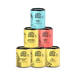 Just Spices Fr&uuml;hst&uuml;ck Bestseller Gew&uuml;rzset - Gew&uuml;rzmischungen | 100% nat&uuml;rliche Zutaten | Gew&uuml;rzsets | Geschenkideen
