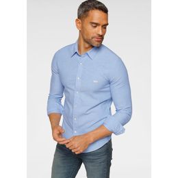 Levi's Levi's Herren Jeanshemd &raquo;BATTERY HM SHIRT SLIM&laquo; mit Logobadge blau L, N-Gr