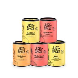 Just Spices S&uuml;&szlig;es Gew&uuml;rzset ohne Zusatz von Zucker* - Gew&uuml;rzmischungen | 100% nat&uuml;rliche Zutaten | Gew&uuml;rzsets | Geschenkideen