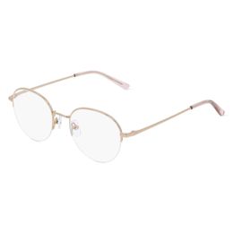 Fielmann BE 025 CL Brille Damen | Fassung: Halbrand, Oval, Gold