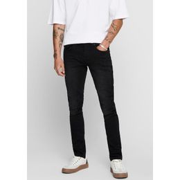Only & Sons Only & Sons Herren ONLY & SONS Skinny-fit-Jeans &raquo;LOOM LIFE JOG&laquo; schwarz 34, L&auml;nge 32