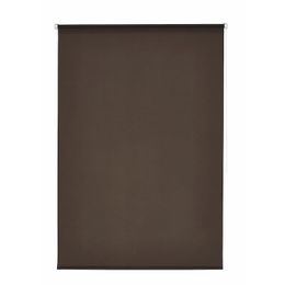 K-home Seitenzugrollo &raquo;Klemmfix-Rollo&laquo; Lichtschutz ohne Bohren 1 St&uuml;ck braun Polyester 150cm, 70cm