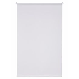 K-home Seitenzugrollo &raquo;Klemmfix-Rollo&laquo; Lichtschutz ohne Bohren 1 St&uuml;ck wei&szlig; Polyester 150cm, 40cm