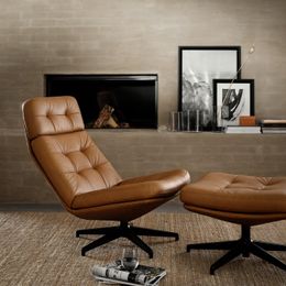 IKEA HAVBERG Drehsessel und Hocker