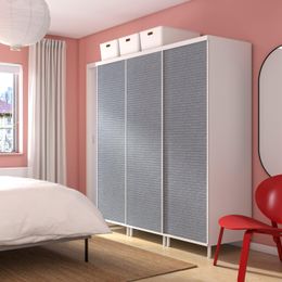 IKEA PLATSA Kleiderschrank mit 3 Schiebet&uuml;ren