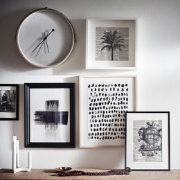 IKEA ROTBL&Ouml;TA Wanduhr