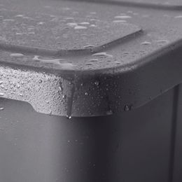 IKEA KL&Auml;MTARE Box mit Deckel innen/au&szlig;en