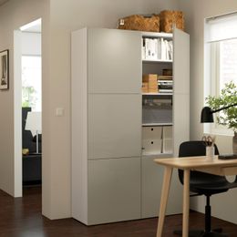 IKEA BEST&Aring; Aufbewahrung mit T&uuml;ren