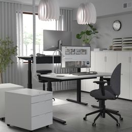 IKEA MITTZON Schreibtisch sitz/steh