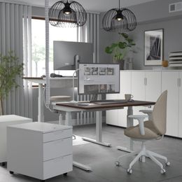 IKEA MITTZON Schreibtisch sitz/steh