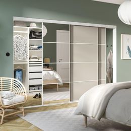 IKEA SKYTTA / PAX Kleiderschrank+Schiebet&uuml;ren begehb.