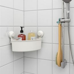 IKEA TISKEN Eckregal mit Saugnapf