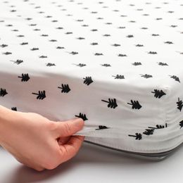 IKEA GR&Ouml;NFINK Spannbettlaken f&uuml;r Babybett