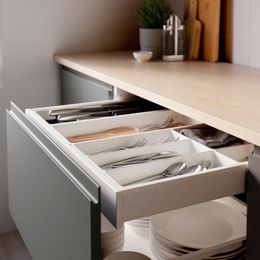 IKEA UPPDATERA Kasten f&uuml;r K&uuml;chenutensilien
