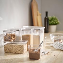 IKEA KORALLVIPPA Vorratsbeh&auml;lter mit Deckel, 6er-Set