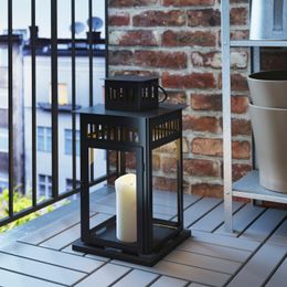 IKEA BORRBY Laterne f&uuml;r Blockkerze