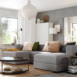 IKEA J&Auml;TTEBO 3,5er-Sitzelement mit R&eacute;camieren