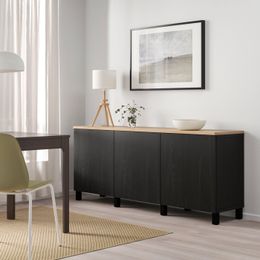 IKEA BEST&Aring; Aufbewahrung mit T&uuml;ren