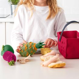 IKEA L&Aring;TSAS Einkaufskorb-Set 12-tlg.