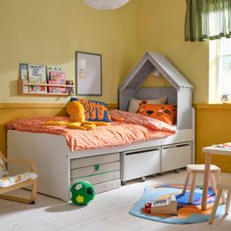 IKEA SL&Auml;KT Bettgestell mit Lattenrost