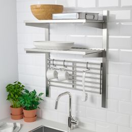 IKEA KUNGSFORS Aufh&auml;ngeschiene + Boden/Wandgitter