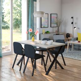IKEA SK&Aring;LSTA Tisch und 4 St&uuml;hle