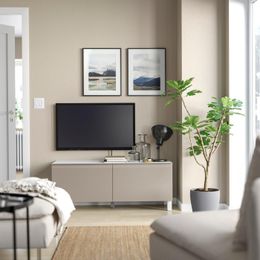 IKEA BEST&Aring; TV-Bank mit T&uuml;ren
