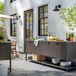 IKEA B&Aring;TSK&Auml;R Au&szlig;enk&uuml;che mit Sp&uuml;leneinheit