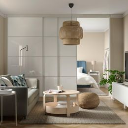 IKEA SKYTTA / F&Auml;RVIK Schiebet&uuml;r-Kombination