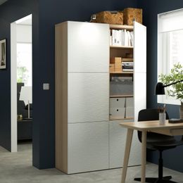 IKEA BEST&Aring; Aufbewahrung mit T&uuml;ren