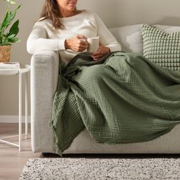 IKEA VALLKRASSING Plaid