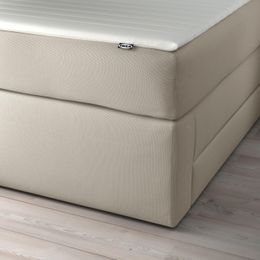 IKEA HEMFJ&Auml;LLET Boxspringbett mit Bettkasten
