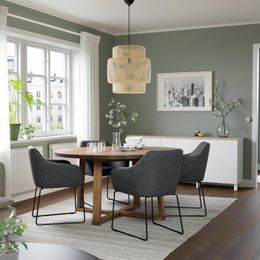 IKEA M&Ouml;RBYL&Aring;NGA / TOSSBERG Tisch und 4 St&uuml;hle