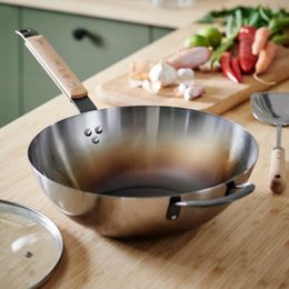 IKEA VARDAGEN Wok mit Deckel