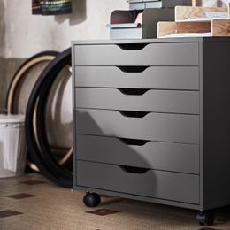 IKEA ALEX Schubladenelement auf Rollen