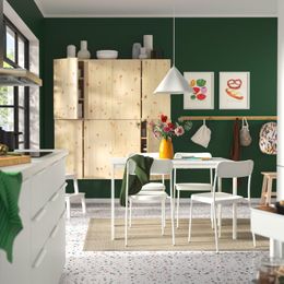 IKEA VIHALS / VIHALS Tisch und 4 St&uuml;hle