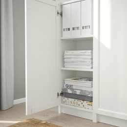 IKEA BILLY / OXBERG B&uuml;cherregal mit Paneel-/Vitrt&uuml;ren