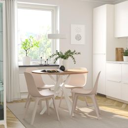 IKEA MARIEDAMM / ODGER Tisch und 4 St&uuml;hle