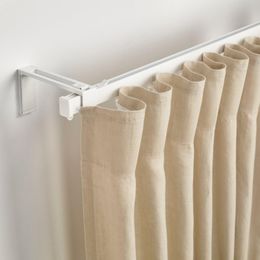 IKEA VIDGA Gardinenschiene 1-l&auml;ufig+Wandbeschl