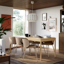 IKEA TONSTAD / KRYLBO Tisch und 6 St&uuml;hle